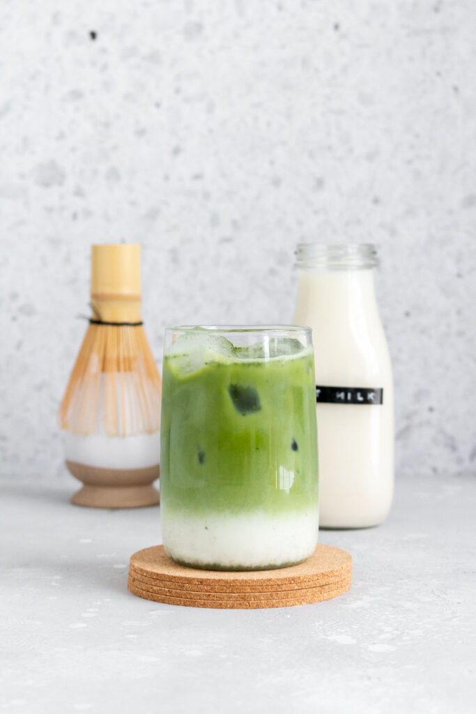 Oat Milk Matcha Latte - Carmy - Easy Healthy-ish Recipes