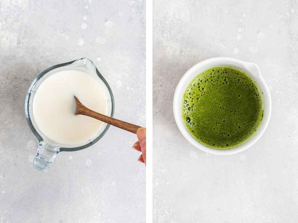 Oat Milk Matcha Latte - Carmy - Easy Healthy-ish Recipes