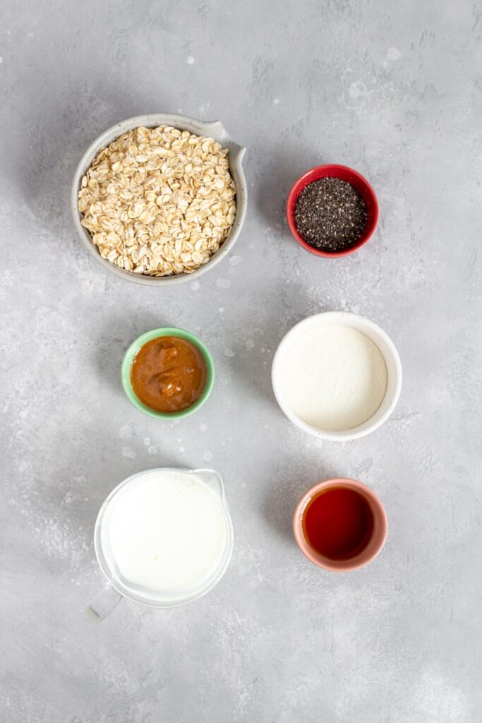 Overnight Oats with Protein Powder - Carmy - Easy Healthy-ish Recipes