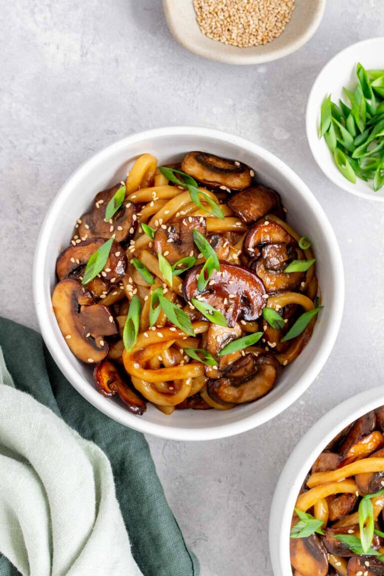 Mushroom Udon - Carmy - Easy Healthy-ish Recipes