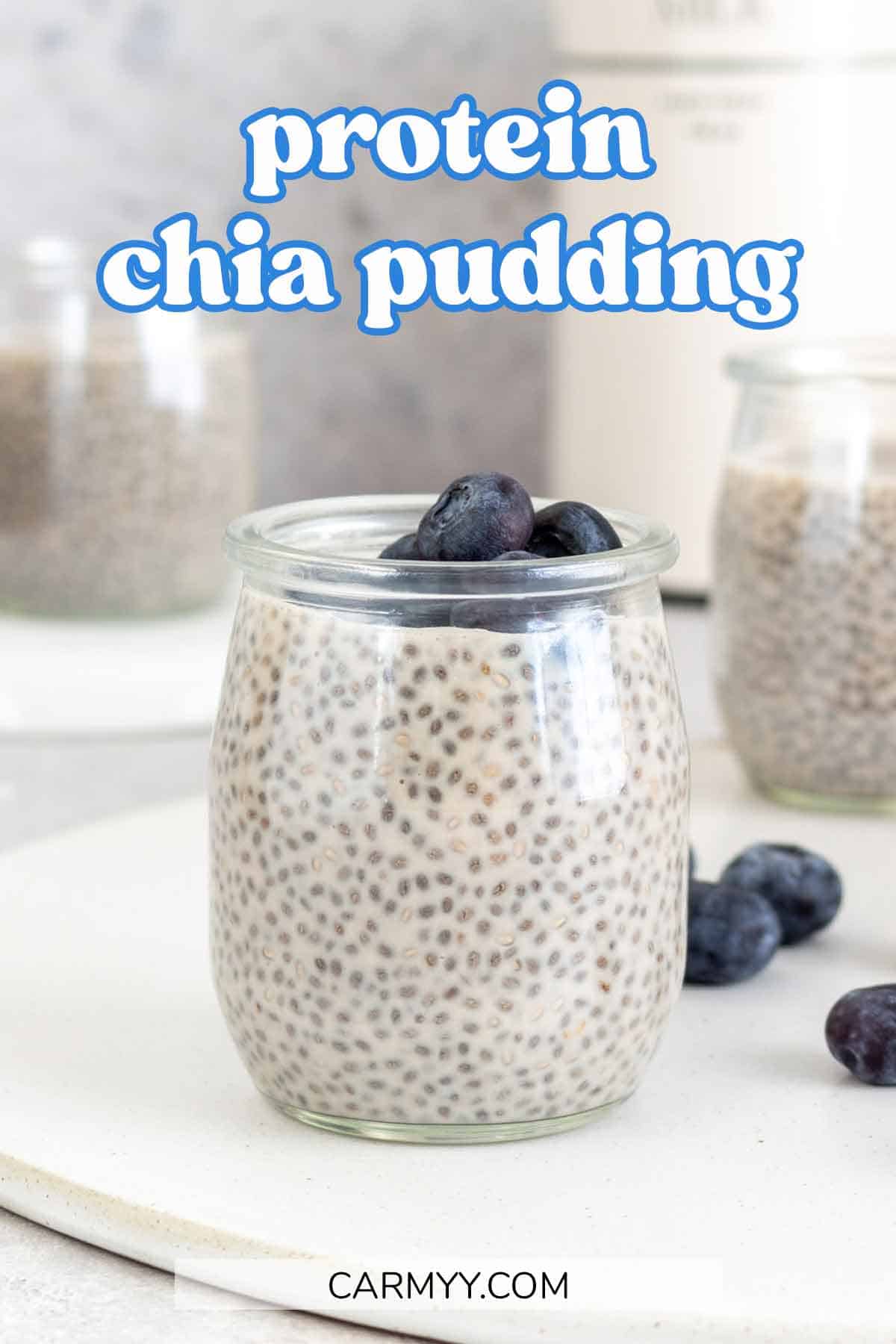 Protein Chia Pudding - Carmy - Easy Healthy-ish Recipes