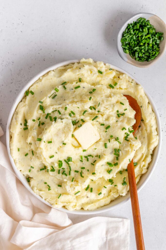 Boursin Mashed Potatoes - Carmy - Easy Healthy-ish Recipes