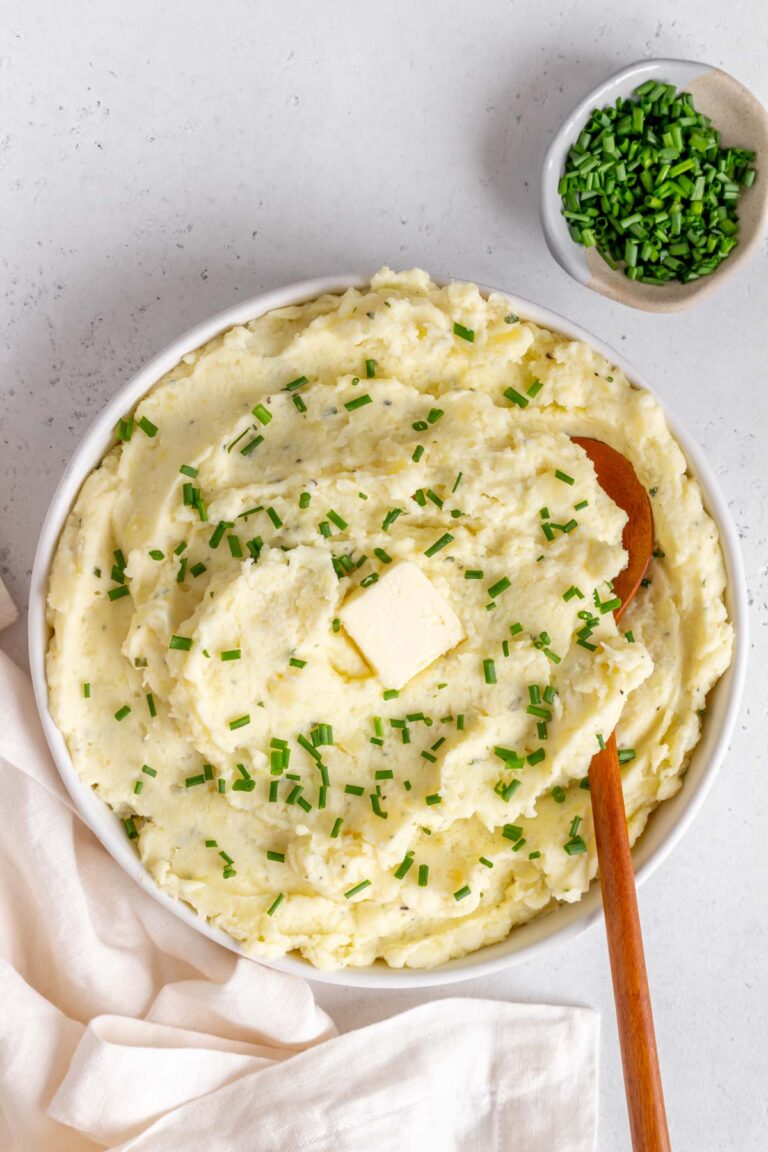 Boursin Mashed Potatoes - Carmy - Easy Healthy-ish Recipes