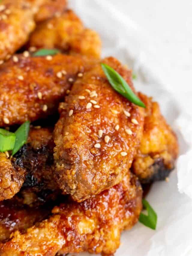Soy Garlic Chicken Wings Story - Carmy - Easy Healthy-ish Recipes