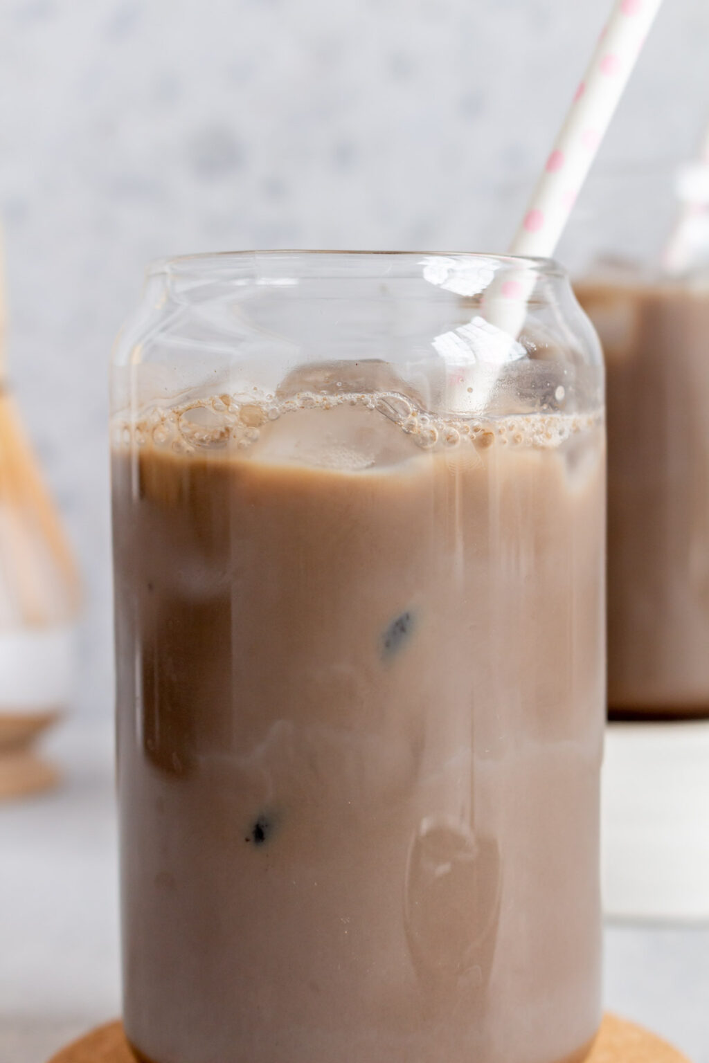 Iced Hojicha Latte - Carmy - Easy Healthy-ish Recipes