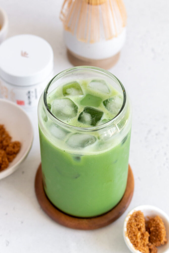 Brown Sugar Matcha Latte - Carmy - Easy Healthy-ish Recipes