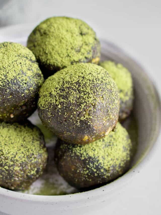 Matcha Balls Story - Carmy - Easy Healthy-ish Recipes