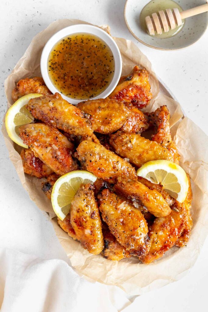 Honey Lemon Pepper Wings Carmy Easy Healthy Ish Recipes