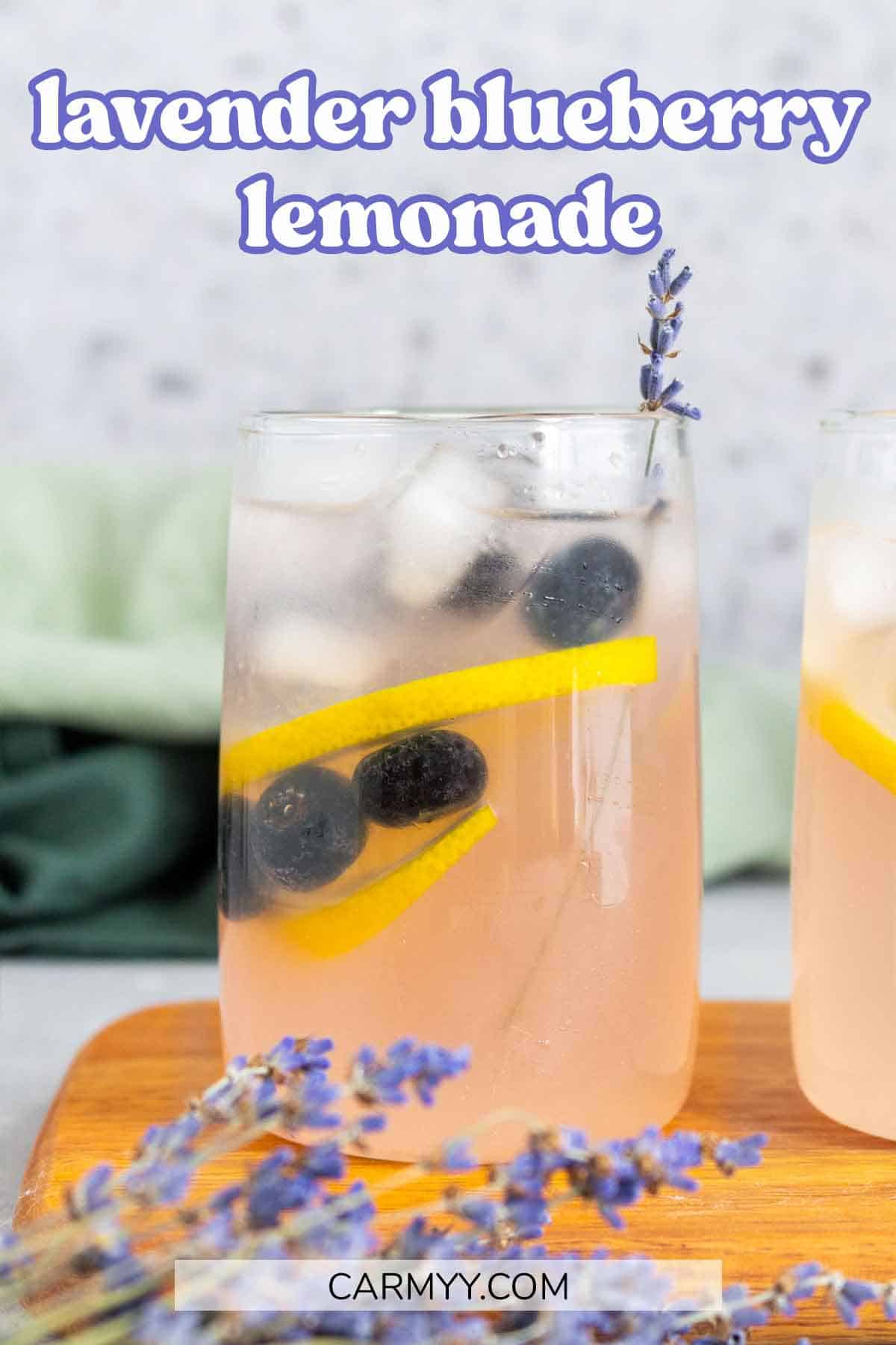 Blueberry Lavender Lemonade - Carmy - Easy Healthy-ish Recipes
