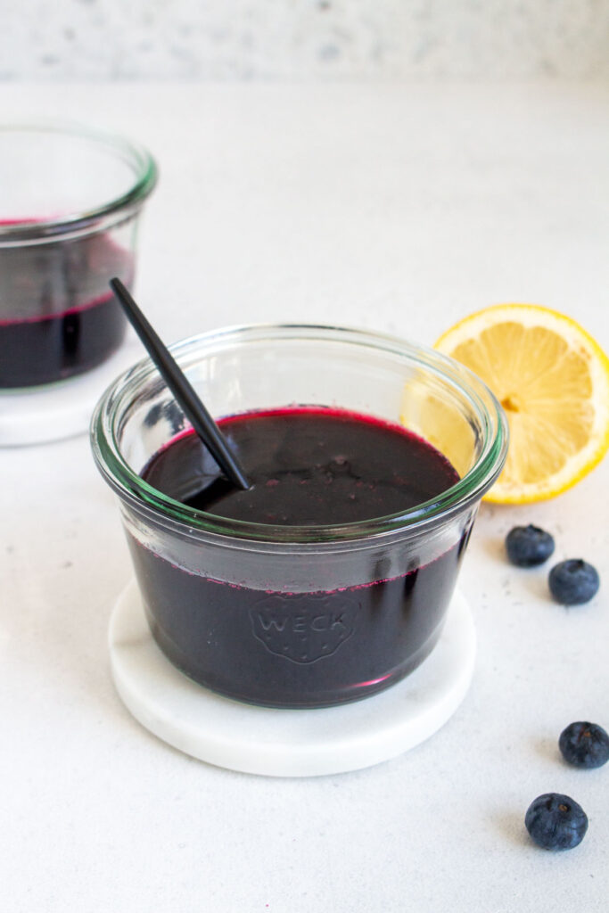 Blueberry Simple Syrup - Carmy - Easy Healthy-ish Recipes