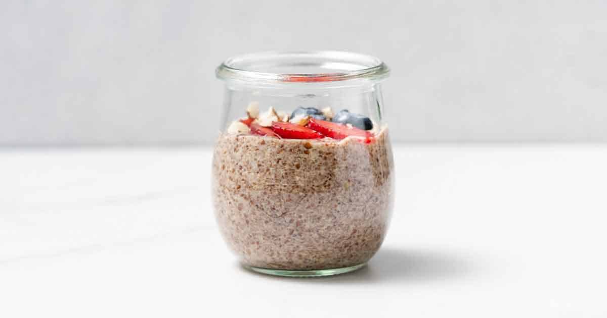Flaxseed Pudding - Carmy - Easy Healthy-ish Recipes