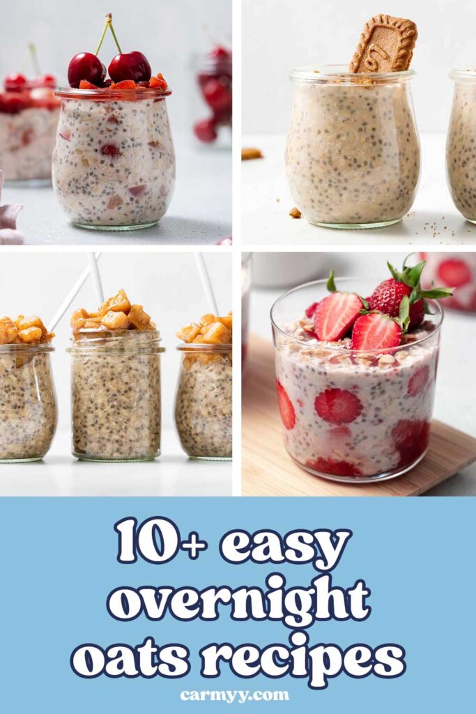 Healthy Overnight Oats - Carmy - Easy Healthy-ish Recipes