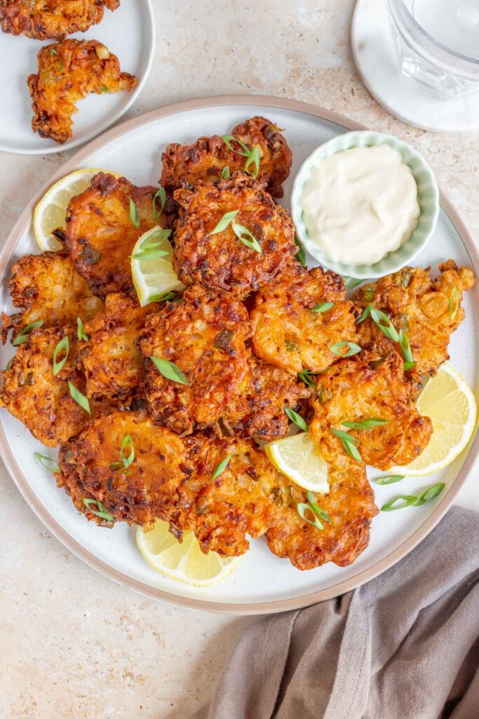 Onion Fritters - Carmy - Easy Healthy-ish Recipes