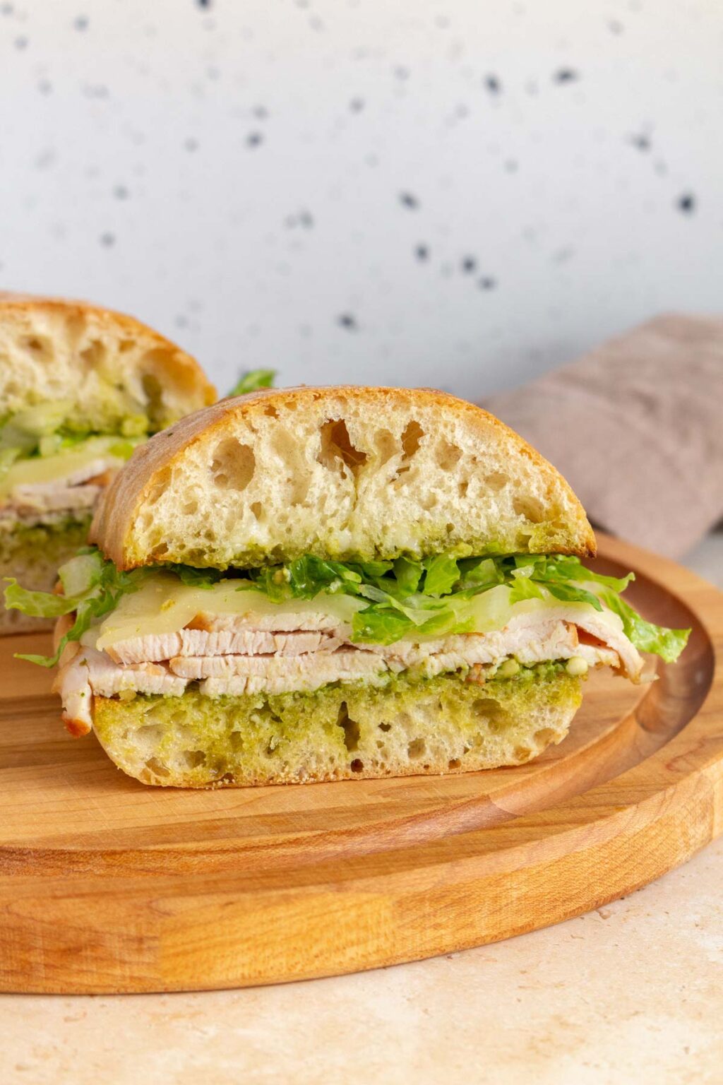 Pesto Turkey Sandwich - Carmy - Easy Healthy-ish Recipes