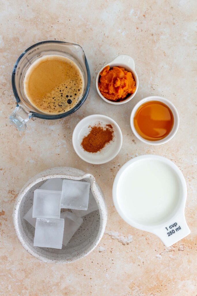 Iced Pumpkin Spice Latte - Carmy - Easy Healthy-ish Recipes
