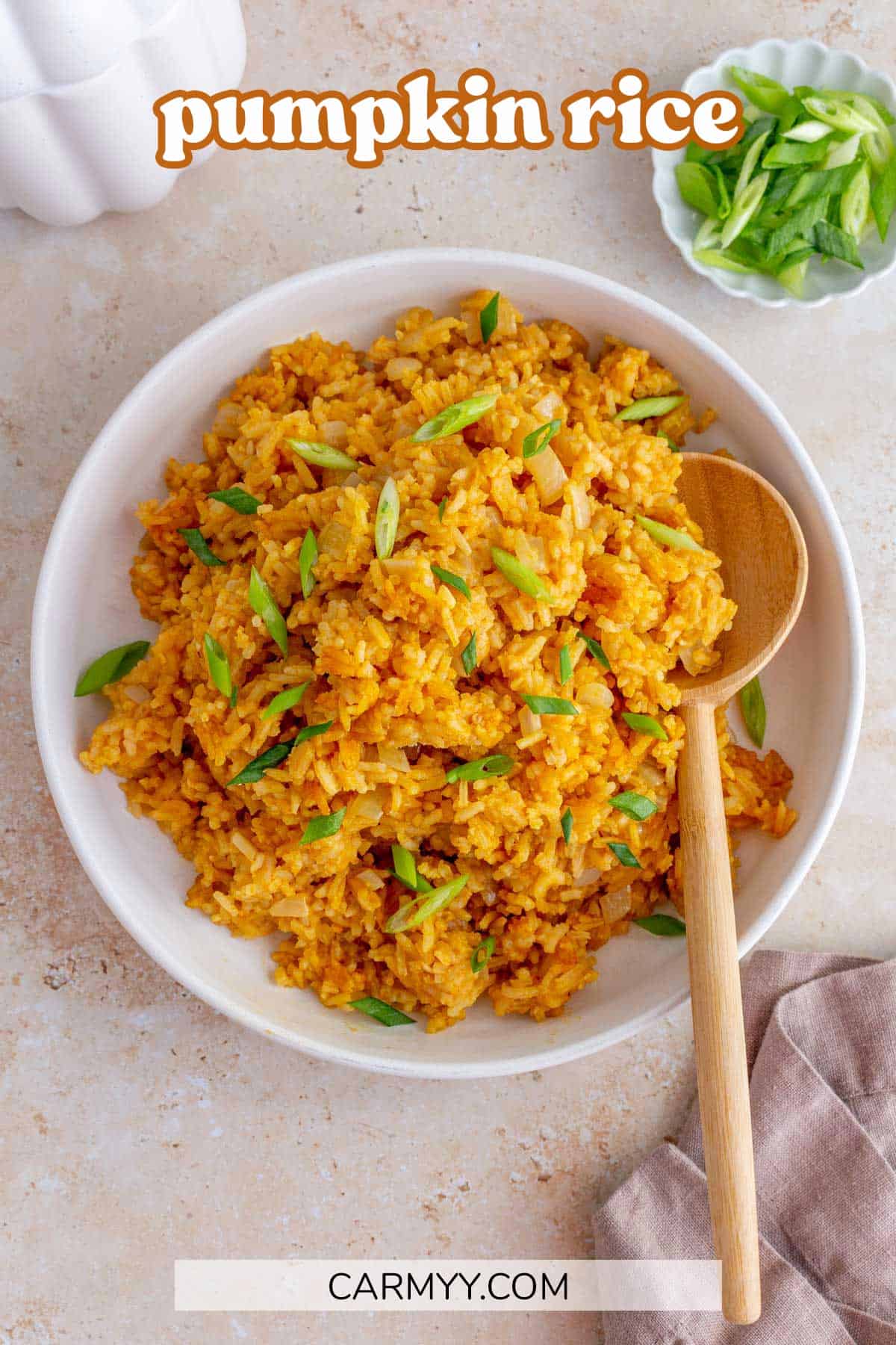 Pumpkin Rice - Carmy - Easy Healthy-ish Recipes