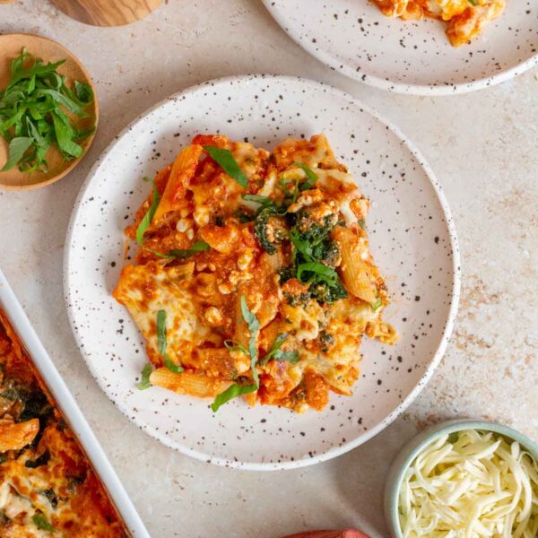 Cottage Cheese Pasta Bake - Carmy - Easy Healthy-ish Recipes