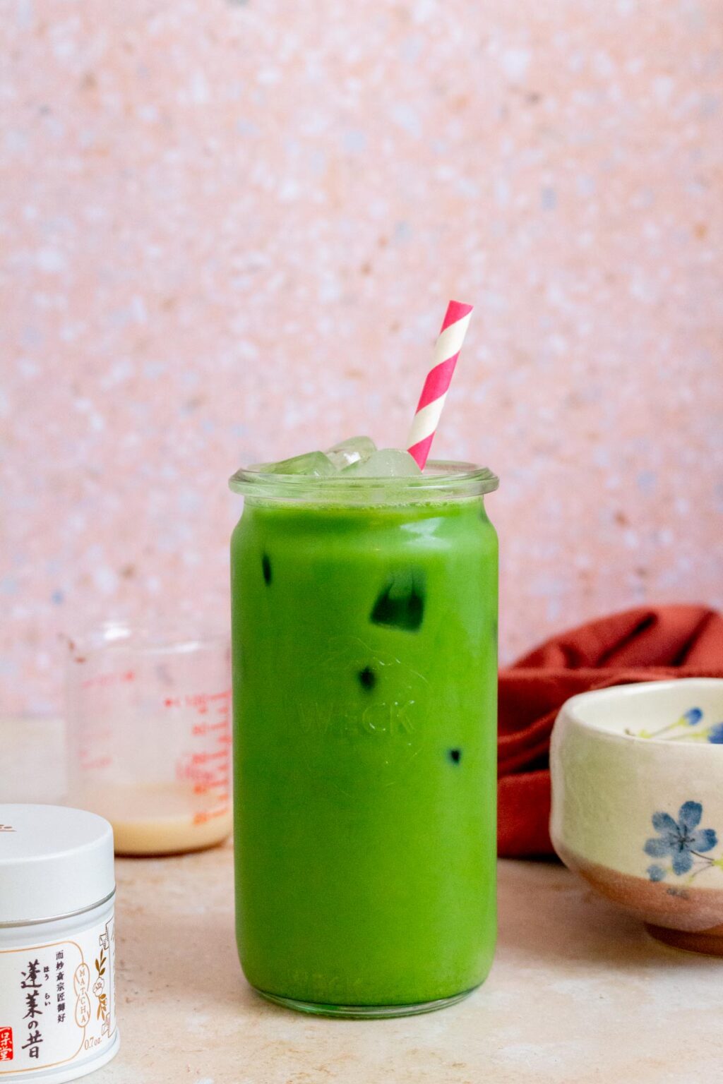 Vanilla Matcha Latte - Carmy - Easy Healthy-ish Recipes