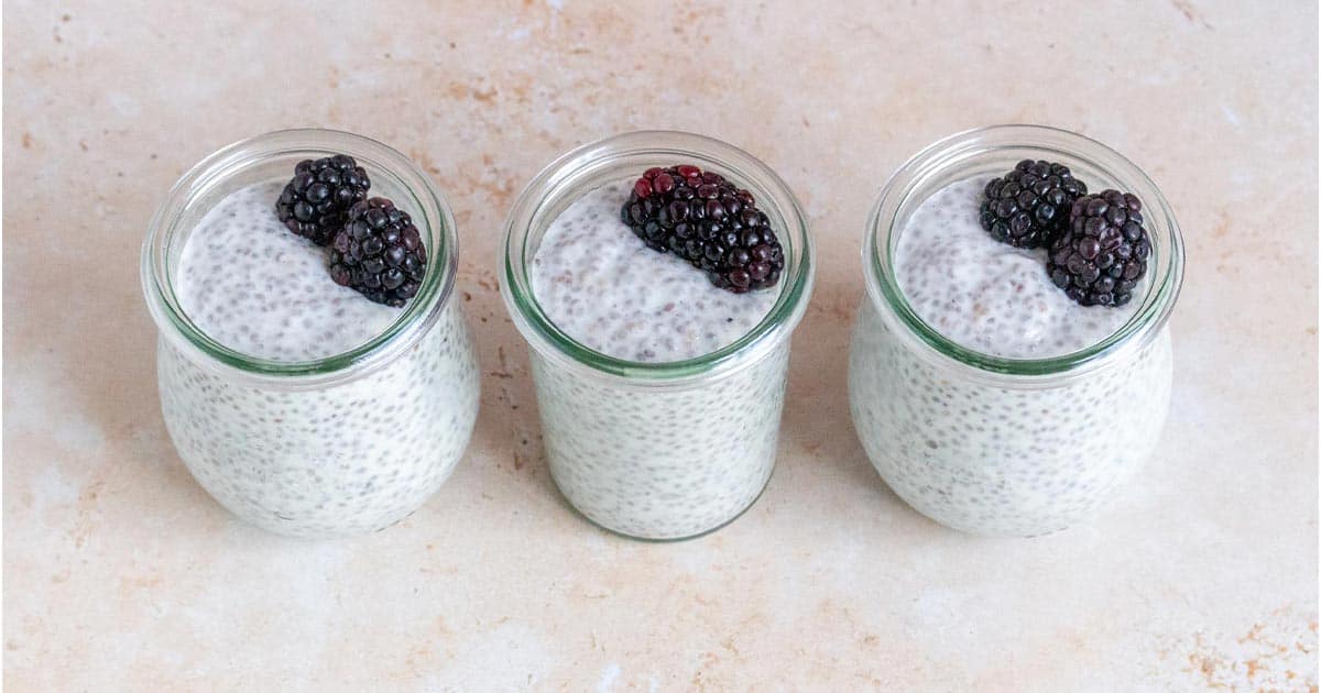 Kefir Chia Pudding - Carmy - Easy Healthy-ish Recipes