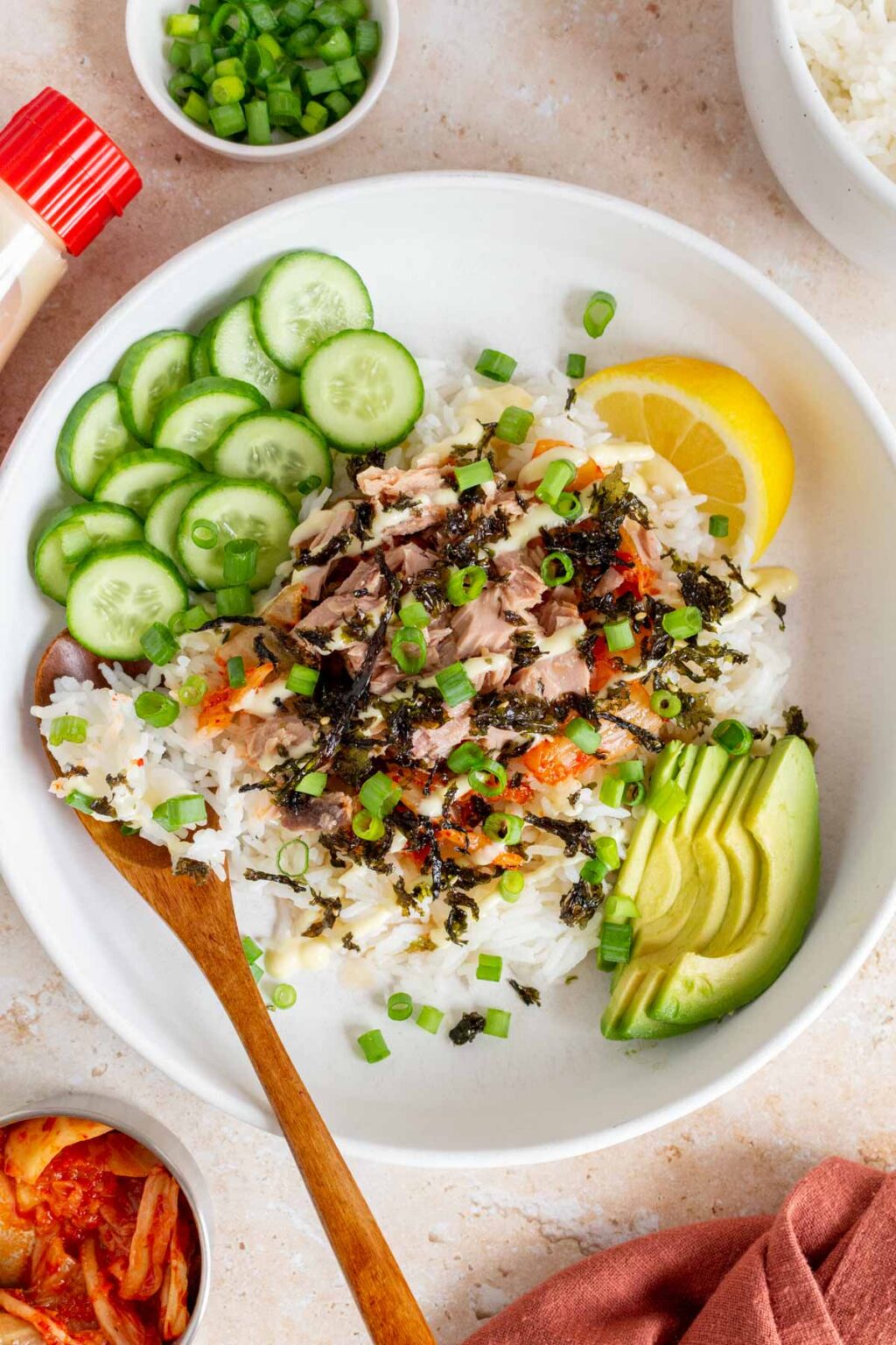 Tuna Mayo Rice Bowl - Carmy - Easy Healthy-ish Recipes