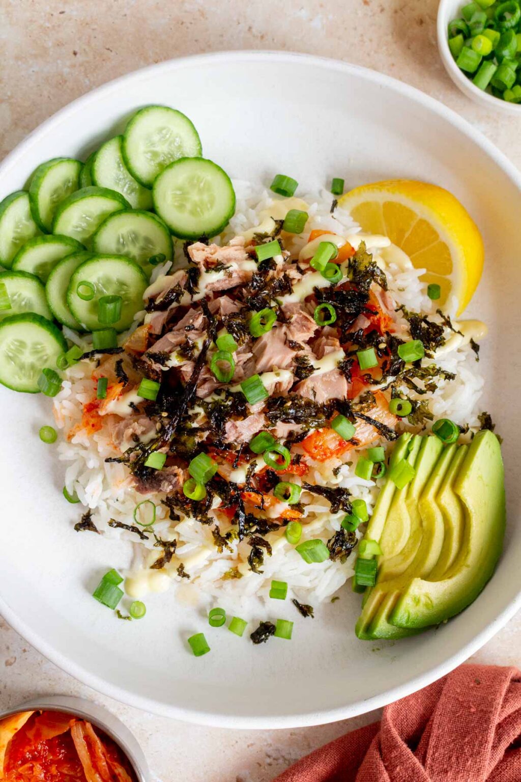 Tuna Mayo Rice Bowl - Carmy - Easy Healthy-ish Recipes