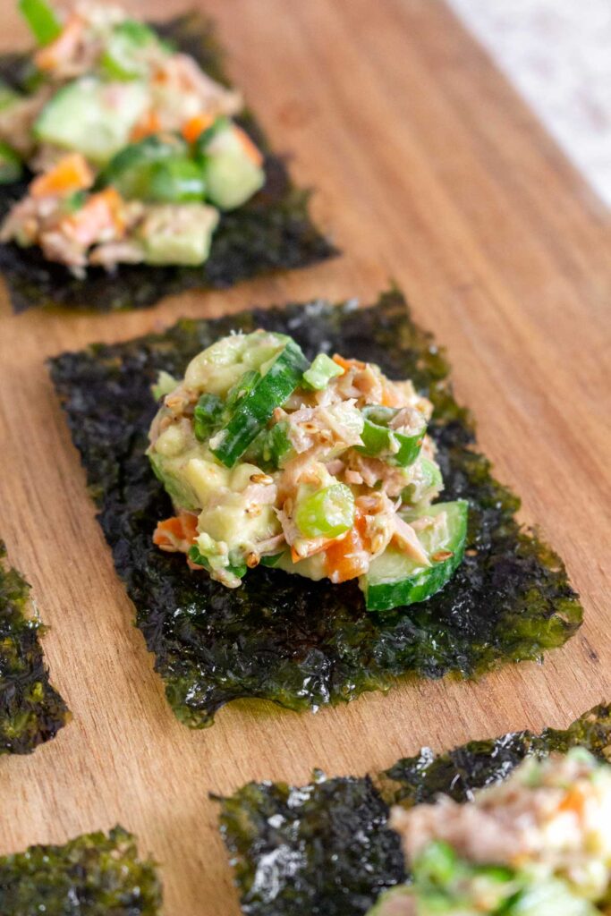 Tuna Seaweed Snack - Carmy - Easy Healthy-ish Recipes