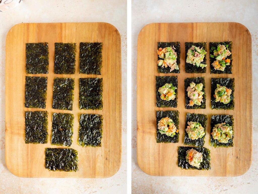 Tuna Seaweed Snack - Carmy - Easy Healthy-ish Recipes
