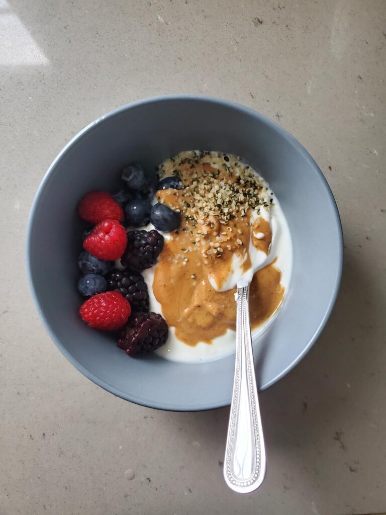 Greek Yogurt Peanut Butter Bowls - Carmy - Easy Healthy-ish Recipes