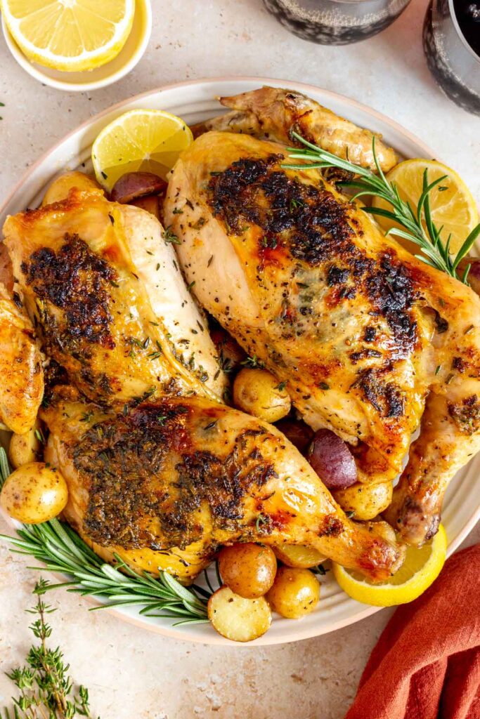 Roasted Half Chicken - Carmy - Easy Healthy-ish Recipes