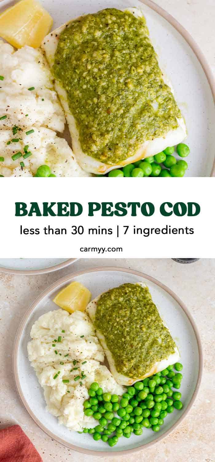 Pesto Cod - Carmy - Easy Healthy-ish Recipes
