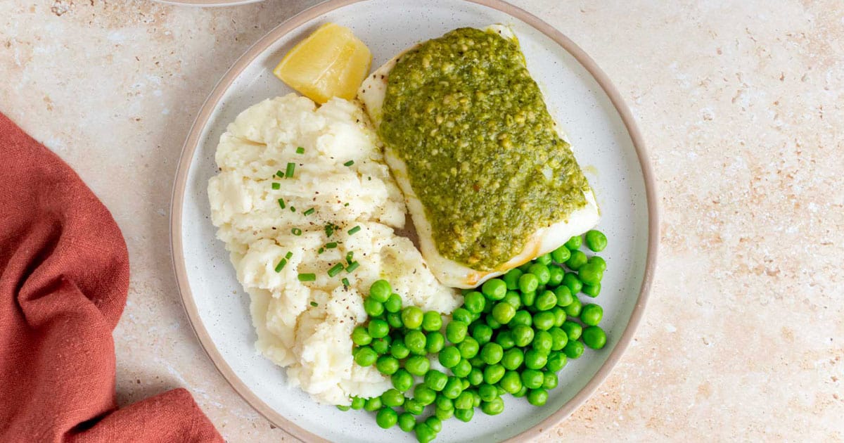 Pesto Cod - Carmy - Easy Healthy-ish Recipes