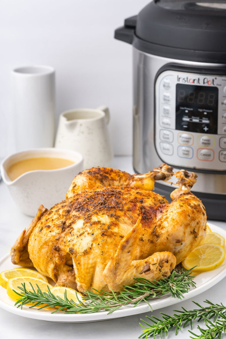 How To Cook a Whole Chicken in an Instant Pot - Carmy - Easy Healthy ...