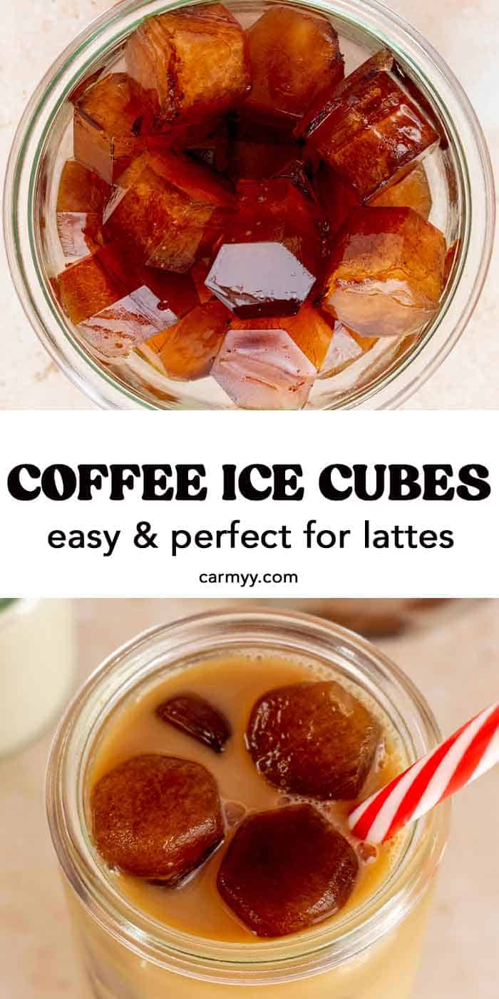 Coffee Ice Cubes - Carmy - Easy Healthy-ish Recipes