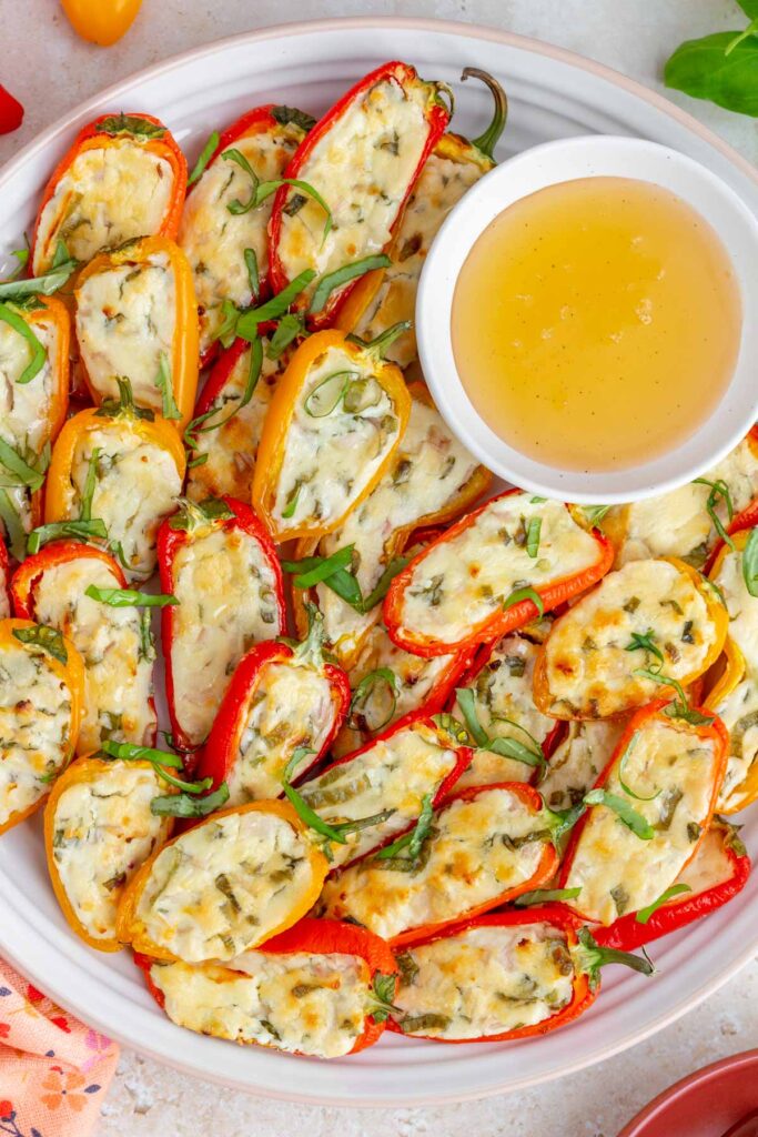 Goat Cheese Stuffed Peppers - Carmy - Easy Healthy-ish Recipes