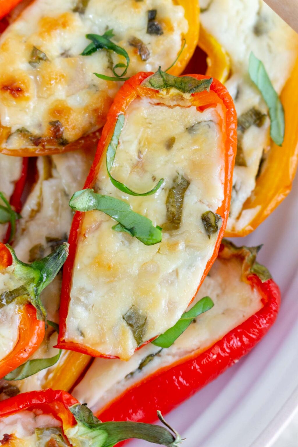Goat Cheese Stuffed Peppers - Carmy - Easy Healthy-ish Recipes