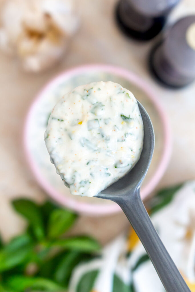 Mint Yogurt Sauce - Carmy - Easy Healthy-ish Recipes
