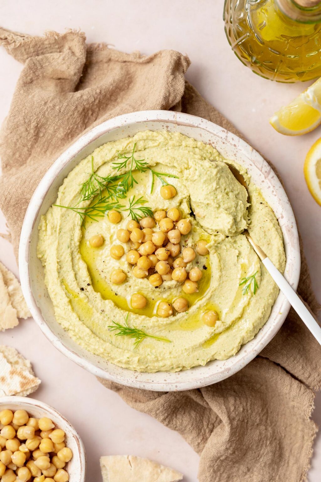 Lemon Dill Hummus - Carmy - Easy Healthy-ish Recipes