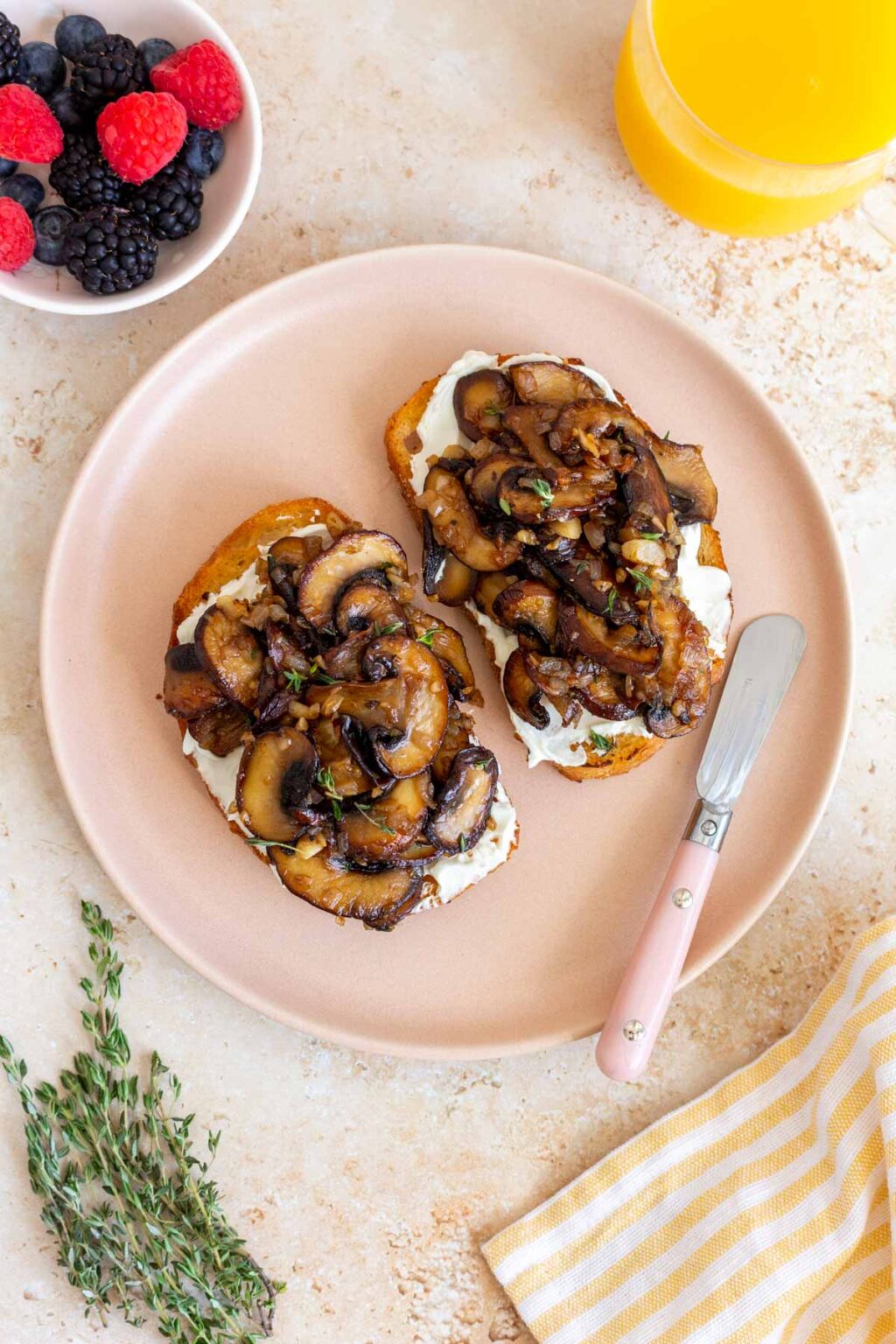 Mushroom Toast - Carmy - Easy Healthy-ish Recipes