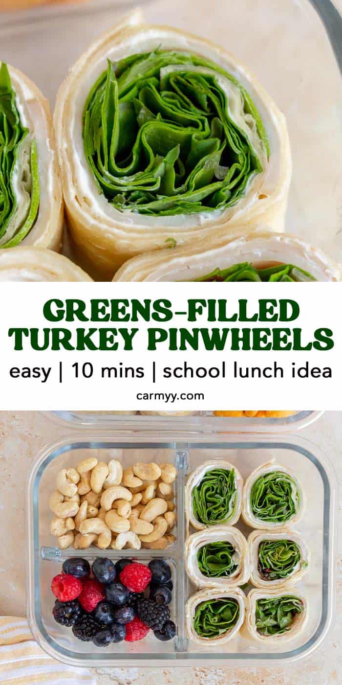 Turkey Pinwheels - Carmy - Easy Healthy-ish Recipes