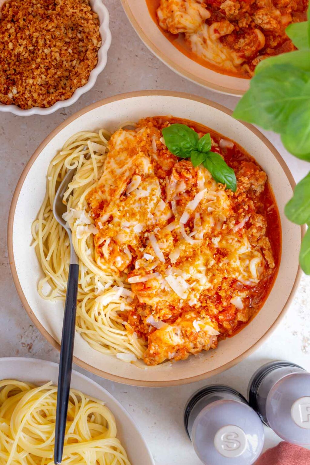Ground Chicken Parmesan - Carmy - Easy Healthy-ish Recipes