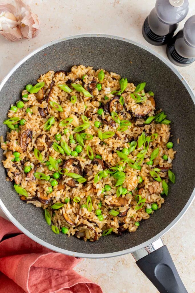Mushroom Fried Rice - Carmy - Easy Healthy-ish Recipes