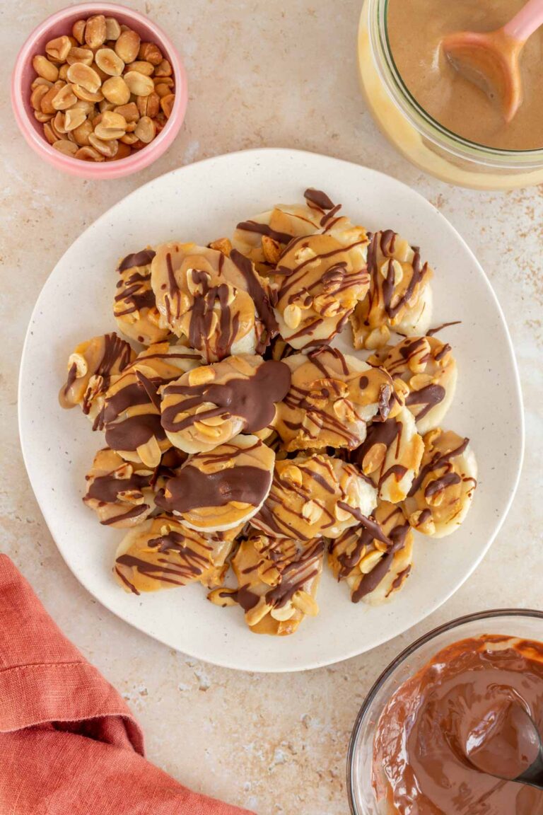 Banana Snickers Bites - Carmy - Easy Healthy-ish Recipes