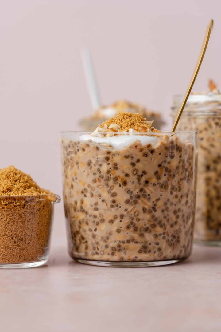 Coffee Overnight Oats (Brown Sugar Shaken Espresso Overnight Oats)