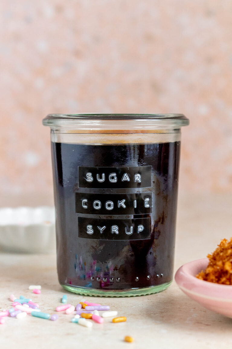 Sugar Cookie Syrup - Carmy - Easy Healthy-ish Recipes