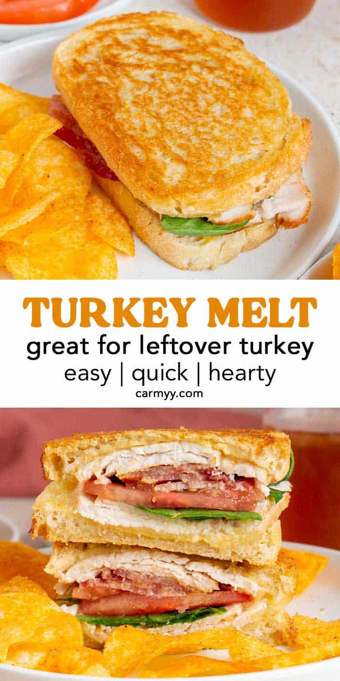 Turkey Melt - Carmy - Easy Healthy-ish Recipes