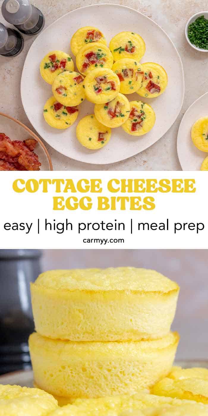 Cottage Cheese Egg Bites - Carmy - Easy Healthy-ish Recipes