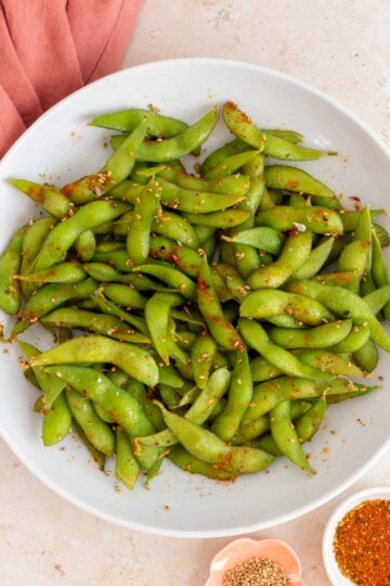 Sesame Edamame - Carmy - Easy Healthy-ish Recipes
