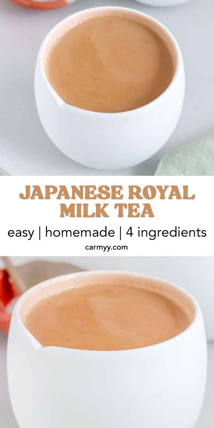 Royal Milk Tea - Carmy - Easy Healthy-ish Recipes