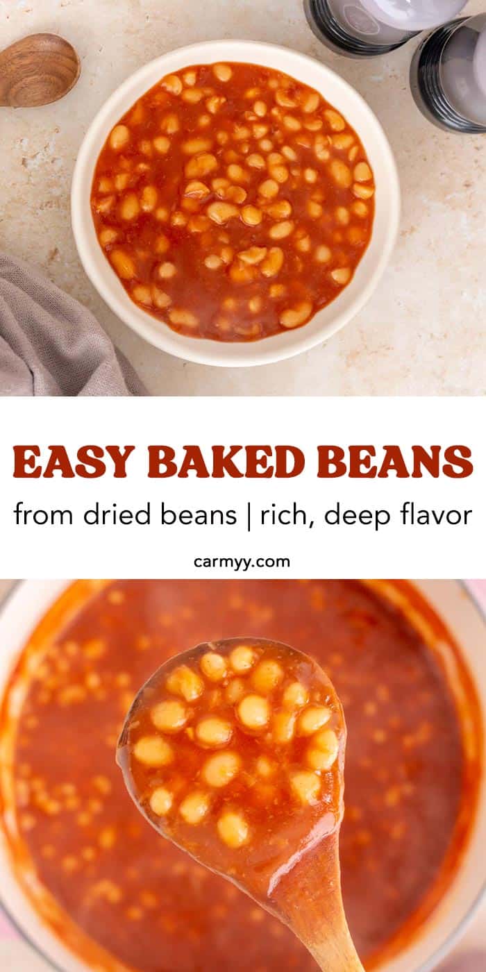 Homemade Baked Beans - Carmy - Easy Healthy-ish Recipes