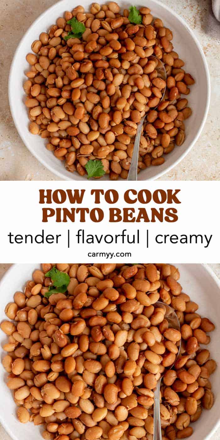 How to Cook Pinto Beans - Carmy - Easy Healthy-ish Recipes